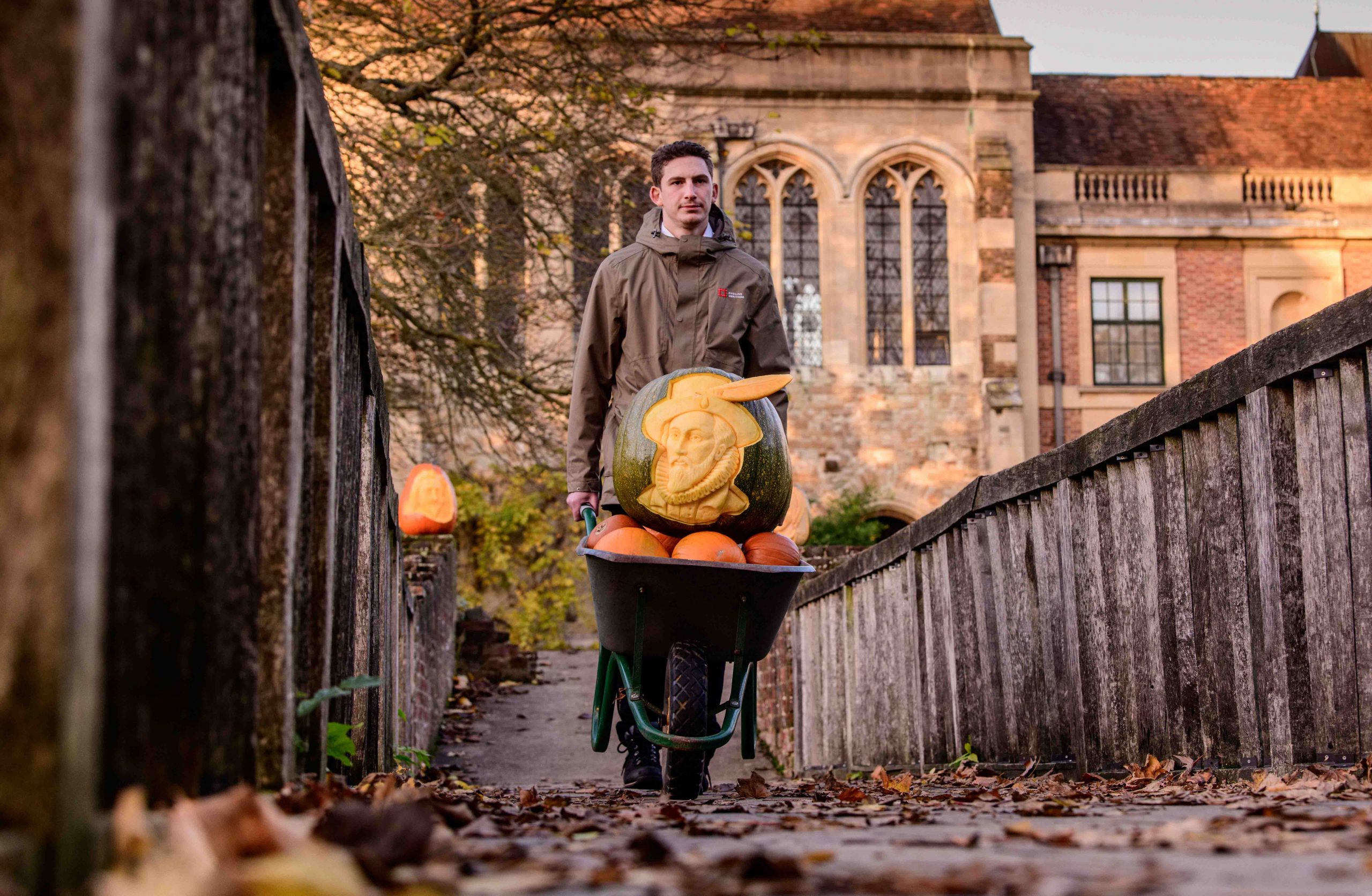 Historical Pumpkin Portraits for English Heritage | Sand In Your Eye